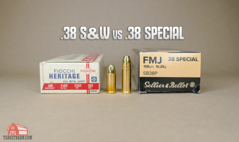 .38 S&W vs. 38 Special - What's the Difference?