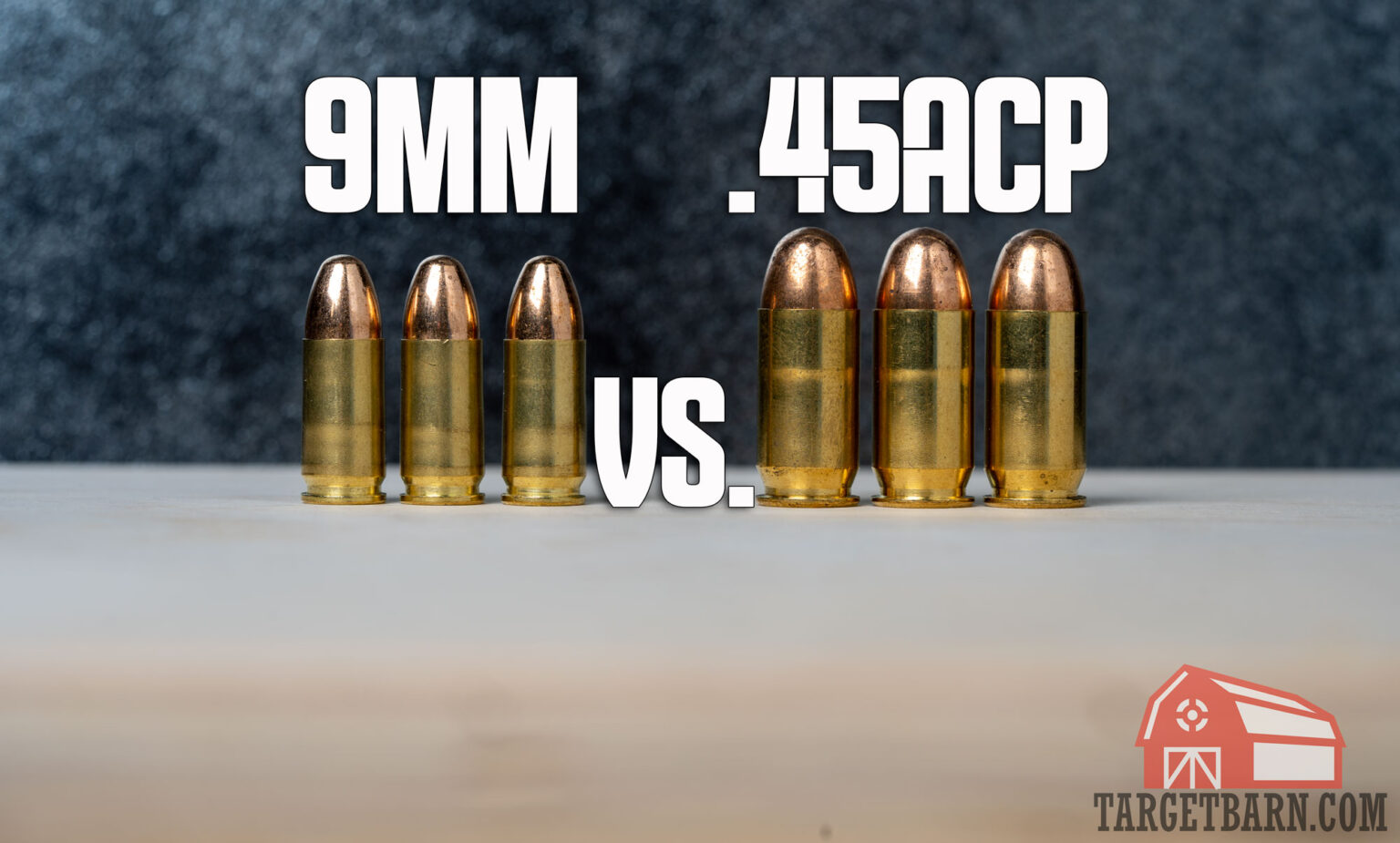 9mm vs. .45 ACP - Caliber Comparison - The Broad Side