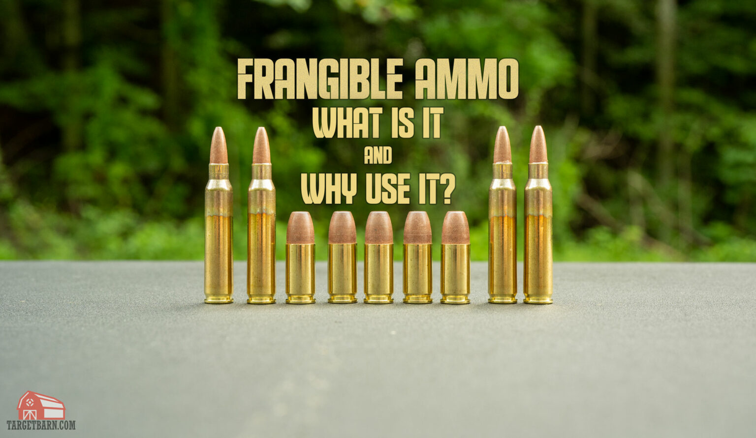 Frangible Ammo - What Is It & Why Use It? - TargetBarn.com