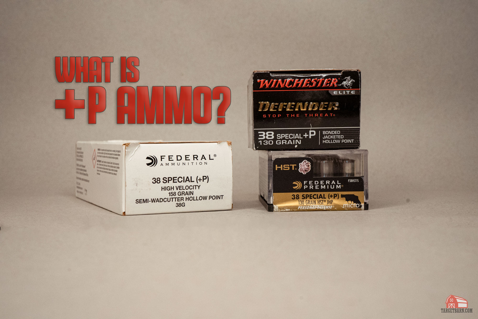 What is +P Ammo? - TargetBarn.com